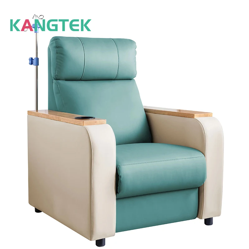 Hospital Clinic Medical Patient Transfusion Chair With Iv Stand - Buy ...