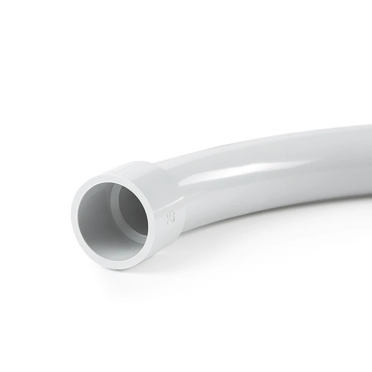 China Plastic Electrical PVC Pipe Fittings - Rigid Conduit T Bend Elbow