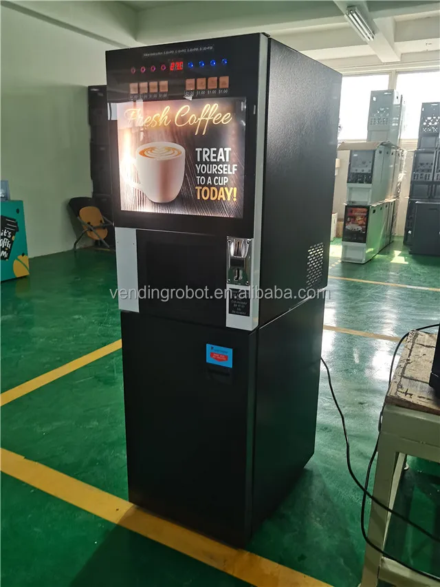 Cashless Coffee Vending Machine with Nayax Credit Card Reader - 8 ...
