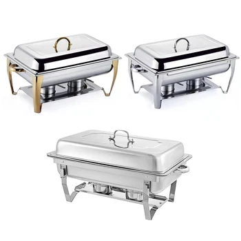 Factory Stainless Steel Hotel Chafing Dish Buffet Set Catering ...