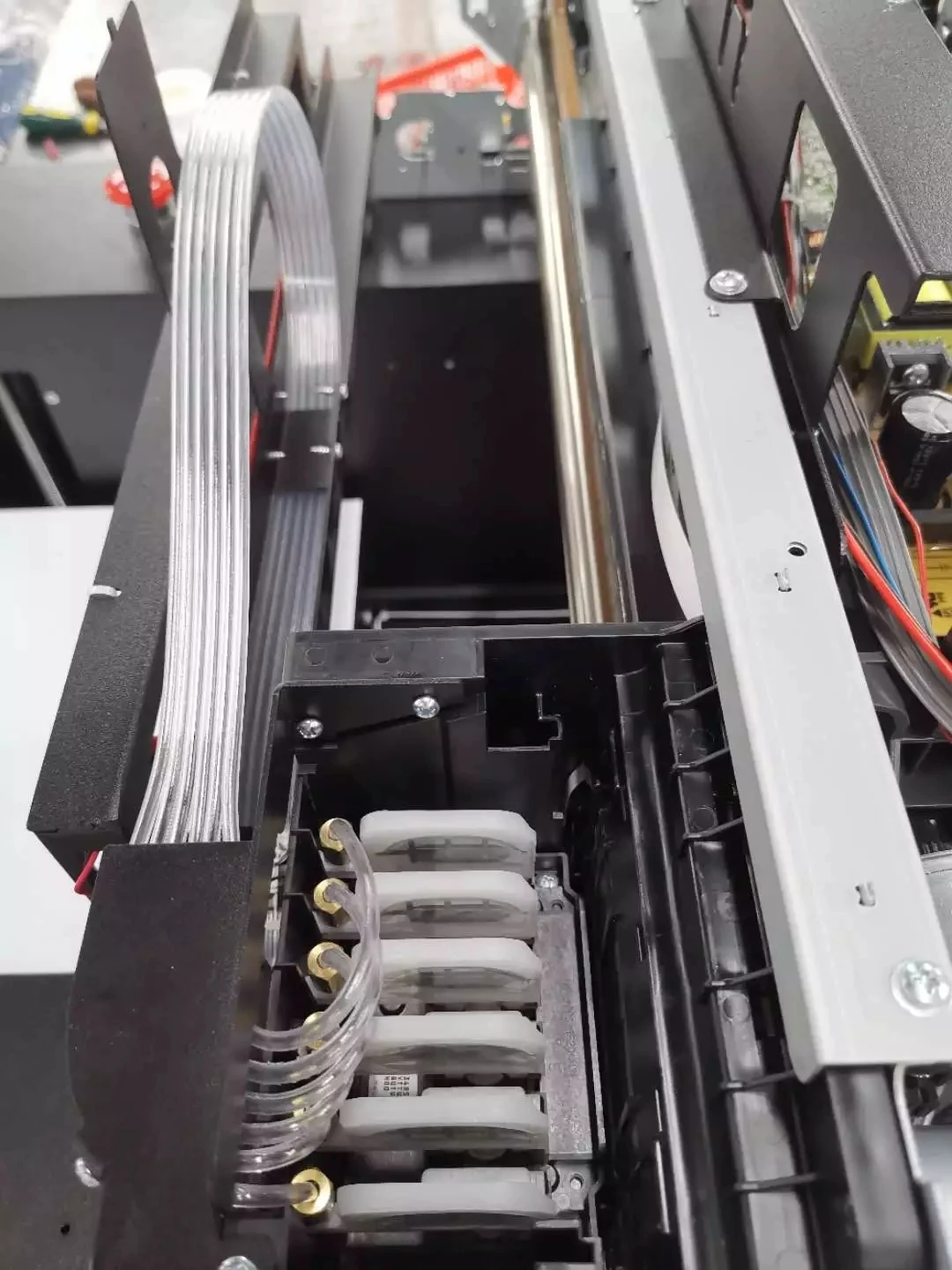 High Speed Mini A4 Flatbed Printer For L1800 Head Dtg Printing Machine ...