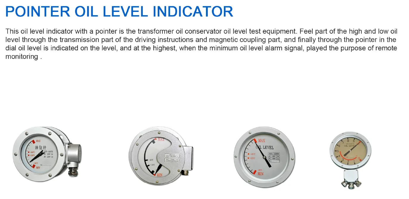 Transformer Oil Level Gauge Indicator Oil Level Indicator| Alibaba.com