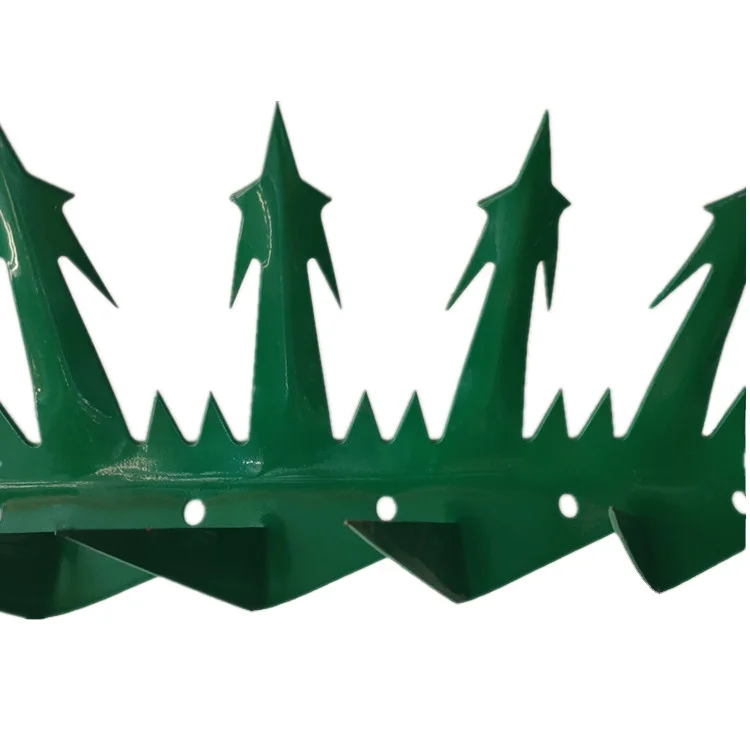 Galvanized Steel Anti-climb Wall Spikes Metal Anti Climb Fence Security ...