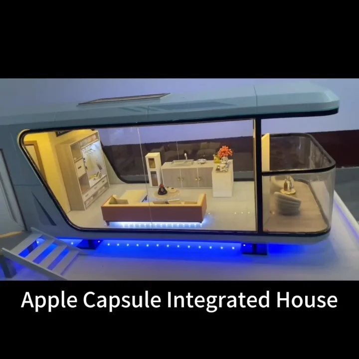 Miniature Modular Prefabricated Space Capsule House - Buy Mobile ...