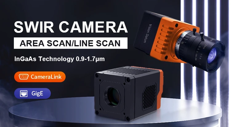 Ingaas Gige Short-wave Infrared Camera For Laser Profiling & Handheld ...