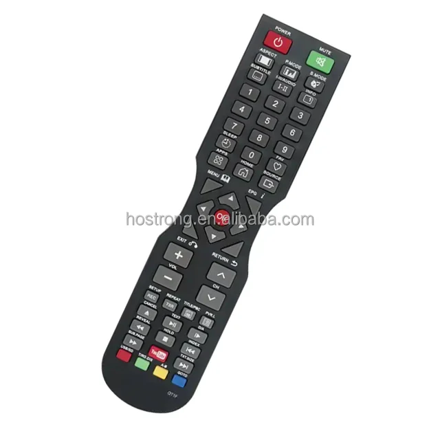 Hostrong New Replacement High Quality Qt1f Remote Control For Smart Tv ...