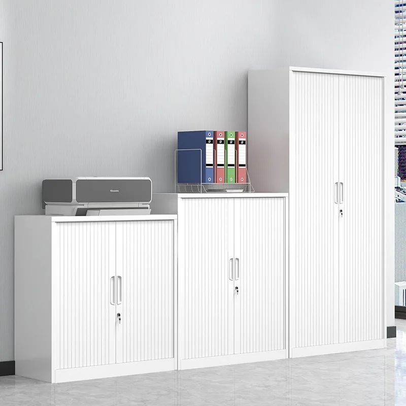 Files Roller Shutter Door Cabinet Popular Metal Office Storage Tambour ...
