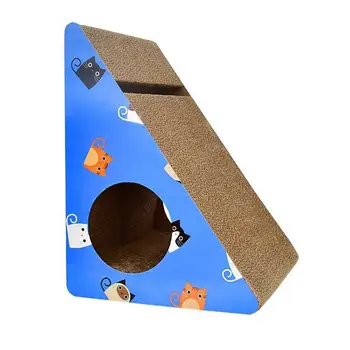Large Cat Scratcher Tunnel Ramp Lounge Corrugated Cardboard Cat ...