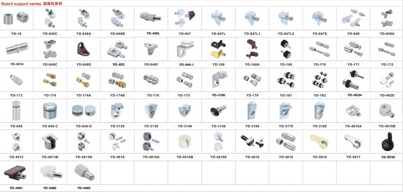 Hardware 5mm L-shaped Shelf Support Metal Shelf Support Bracket Peg For ...