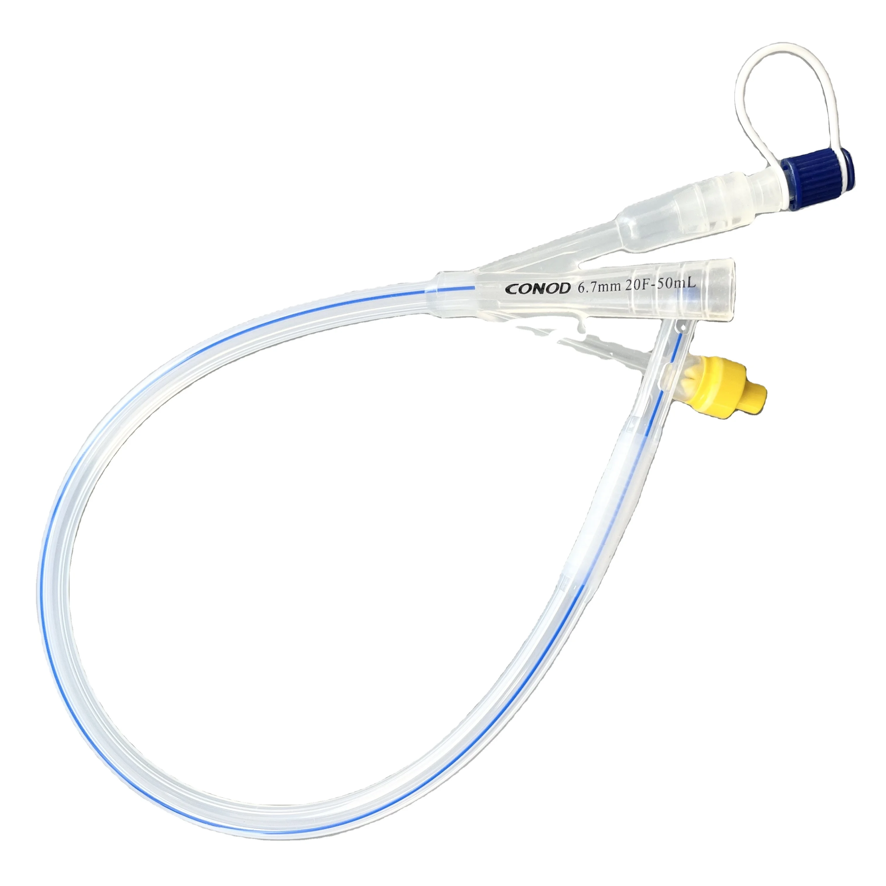 3-way Medical Pvc Urinary Silicone Catheter 100% Silicone Foley ...