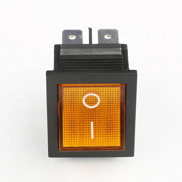 On-off Led Illuminated Head For Home Appliance Components Rocker ...