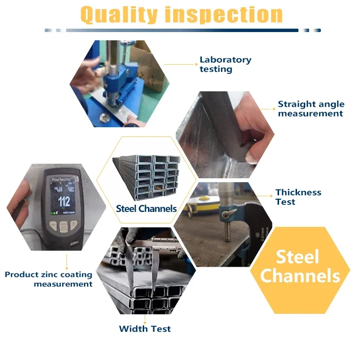 Structural Purlin Steel S355jr A36 Ss400 U-channel Profile Steel C ...