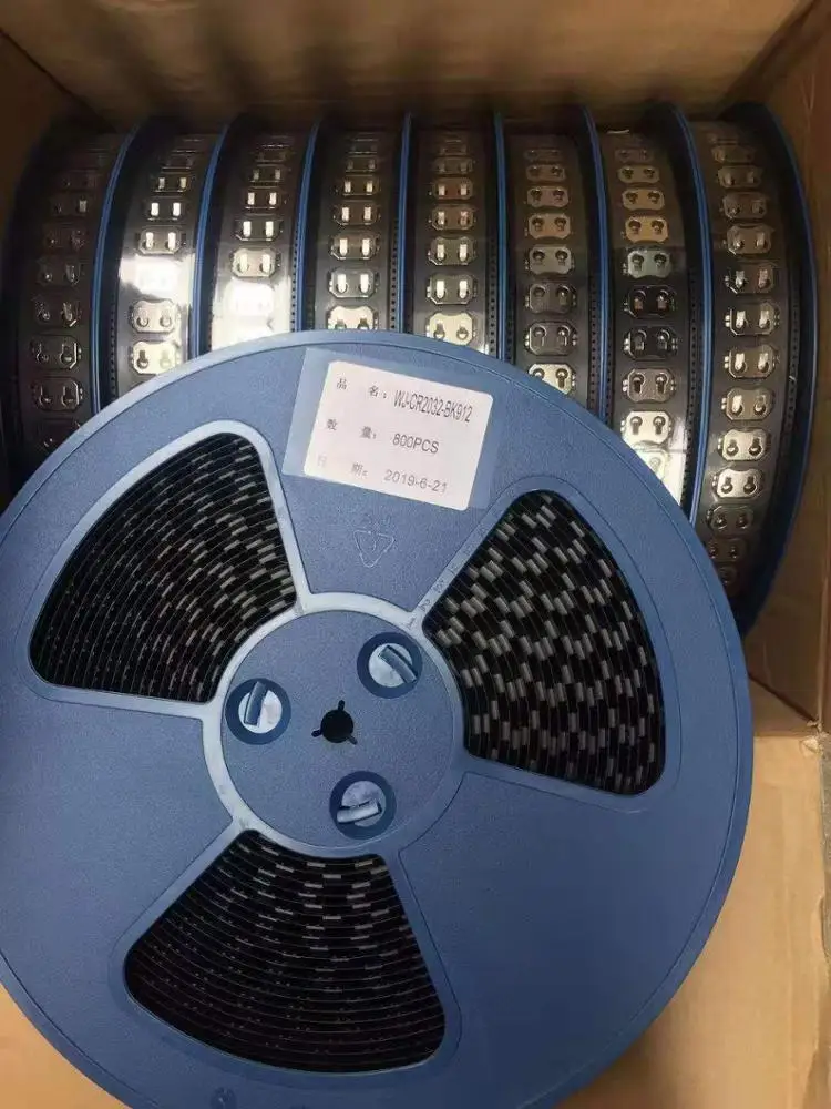 Cr2032 Button Coin Cell Battery Contact Positive And Negative Smt ...