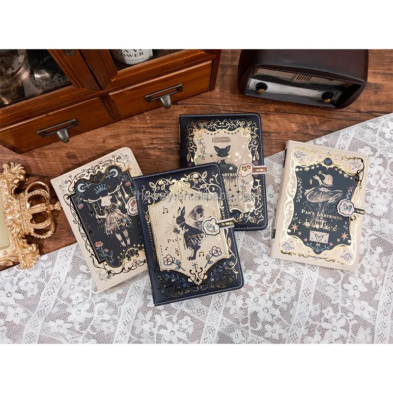Mini A6 Pan's Labyrinth Vintage Hardcover Paper Notebook - Buy A6 ...