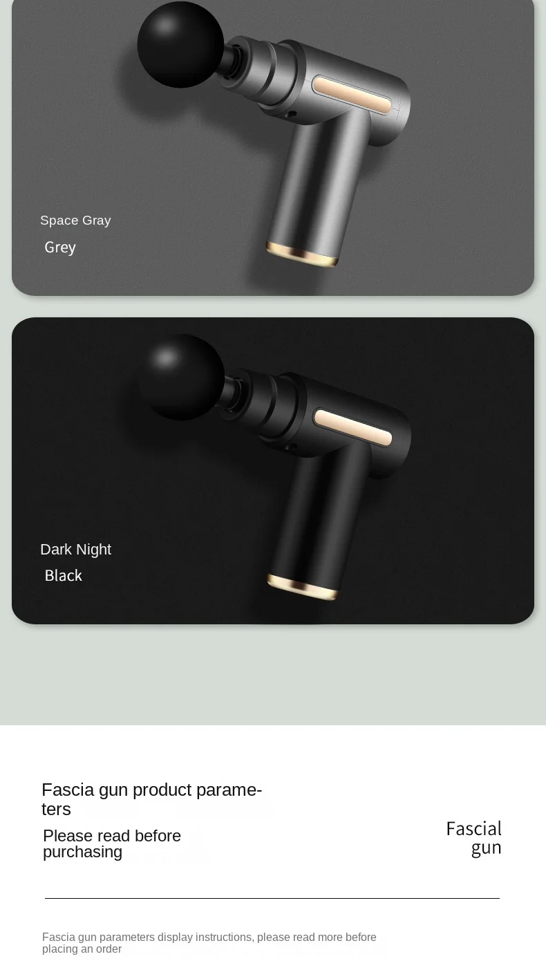 Mini Fascia Gun Home Portable Muscle Relaxer Rechargeable Mini Massager ...
