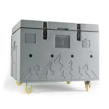 480l Dry Ice Chest Storage Box Plastic Container To Keep Low ...