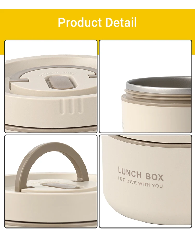 Stainless Steel Lunch Box - Keep Warm & Fresh Food Storage
