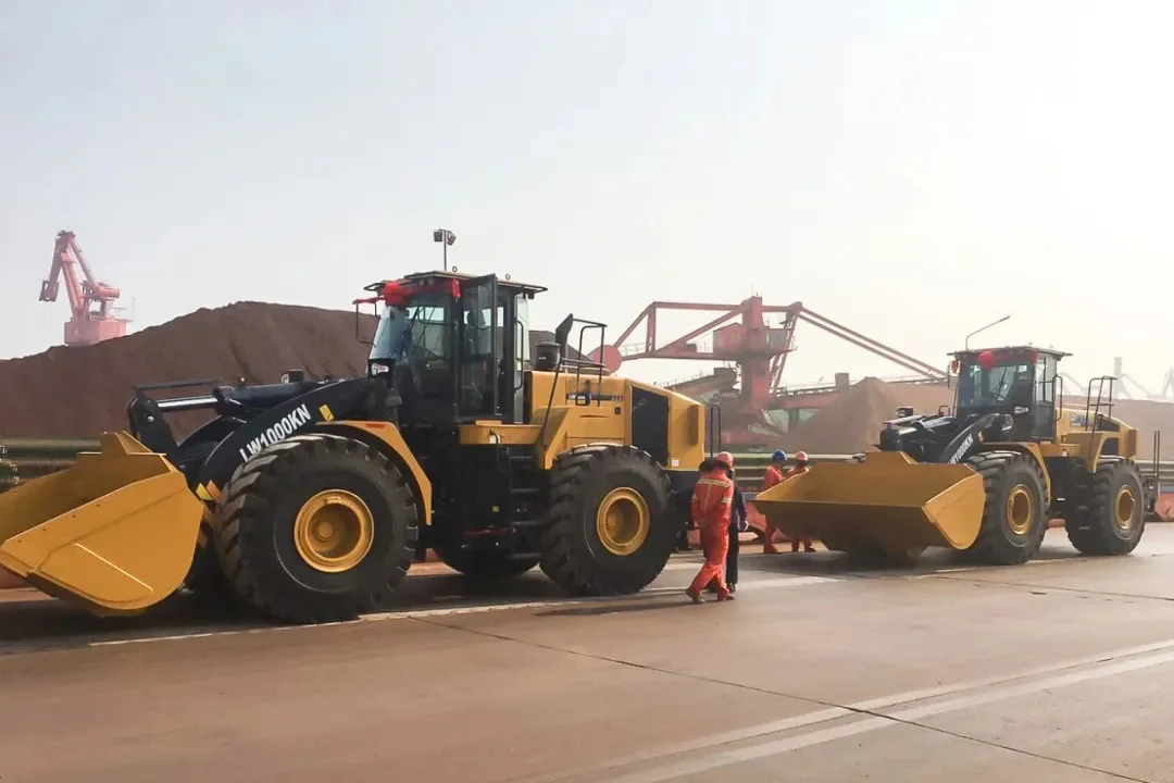 10 Tons Backhoe Loader Tractor With Front Loader Lw1000kn Heavy Duty ...