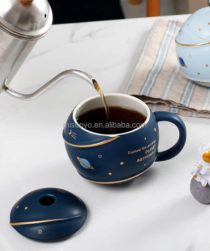New Spaceman Mug Net Red Planet Ceramic Cup Creative Activity Gift ...