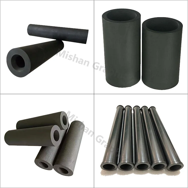High Purity Graphite Pipes for Anti-Oxidation & Strength
