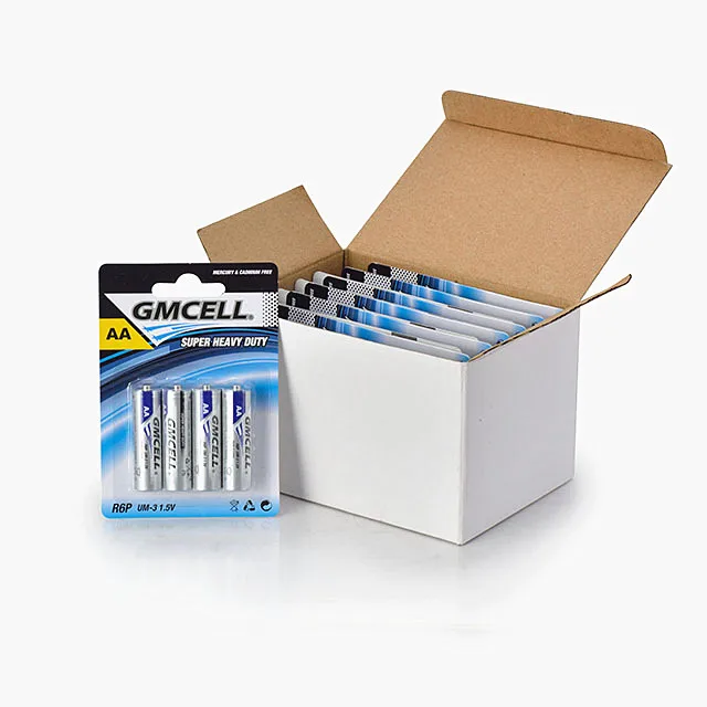 GMCELL Battery Manufacturers - Reliable R6P 1.5V AA Batteries