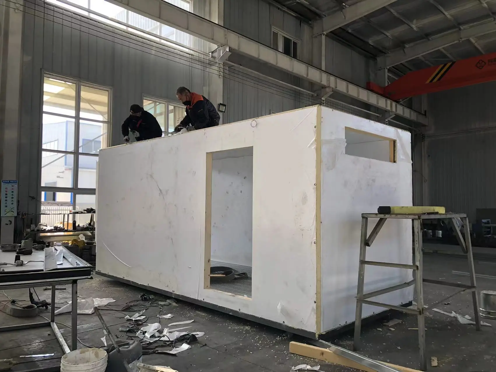 Wholesale Electric Refrigerated Truck Body GFRP PU Transport Fruit Meat ...