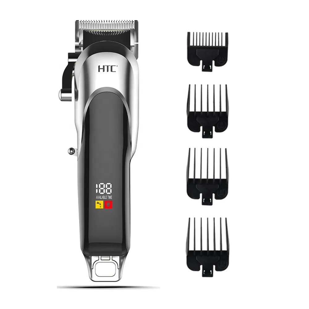 HTC CT 8087 tondeuse a cheveux professionnelle machine rechargeable barbier tondeuse a cheveux tondeuse pour hommes
