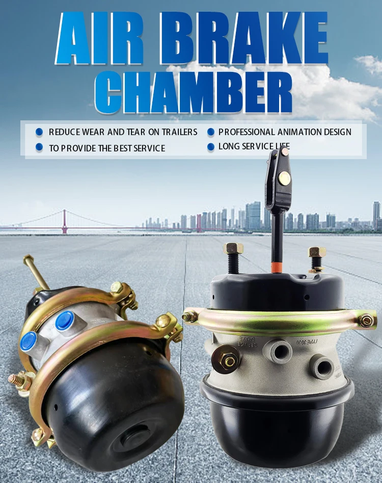 Semi Truck Brake Chamber For Disc Brakes Air Brake Chamber Bracket ...