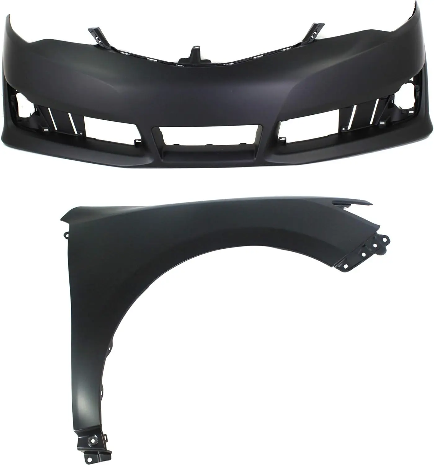 BAINEL Front Bumper Cover Kit Camry OEM 5211906975 5381106140 for ...