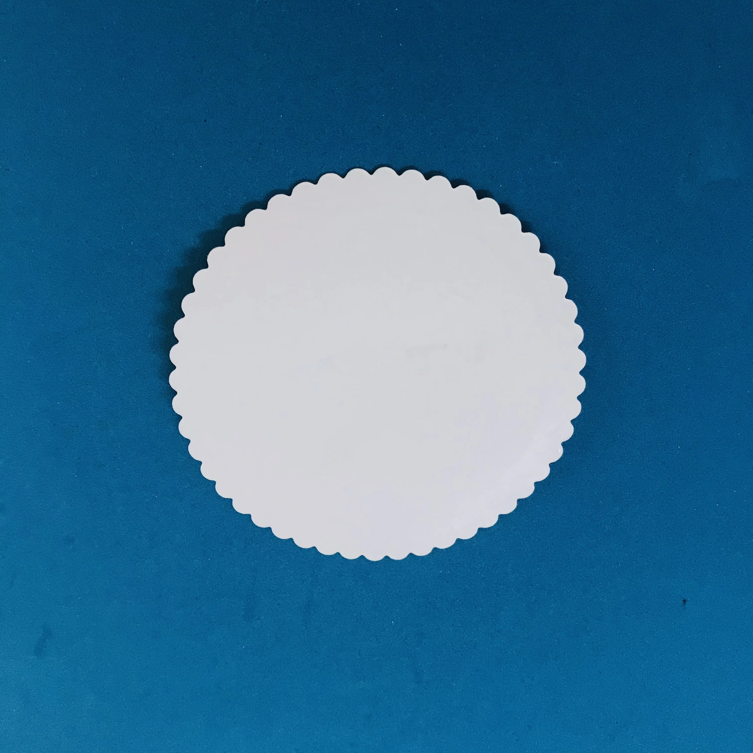 4 Layers Tissue Paper Coaster with Wax on the Backside