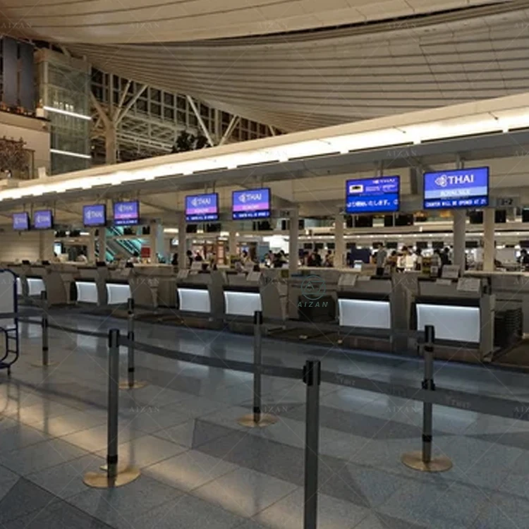 Customized Airport Check-in Counters - Modern & Durable
