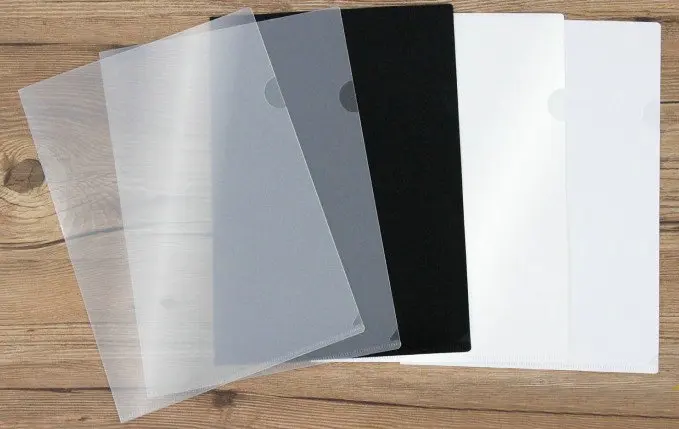 Clear Plastic Folder