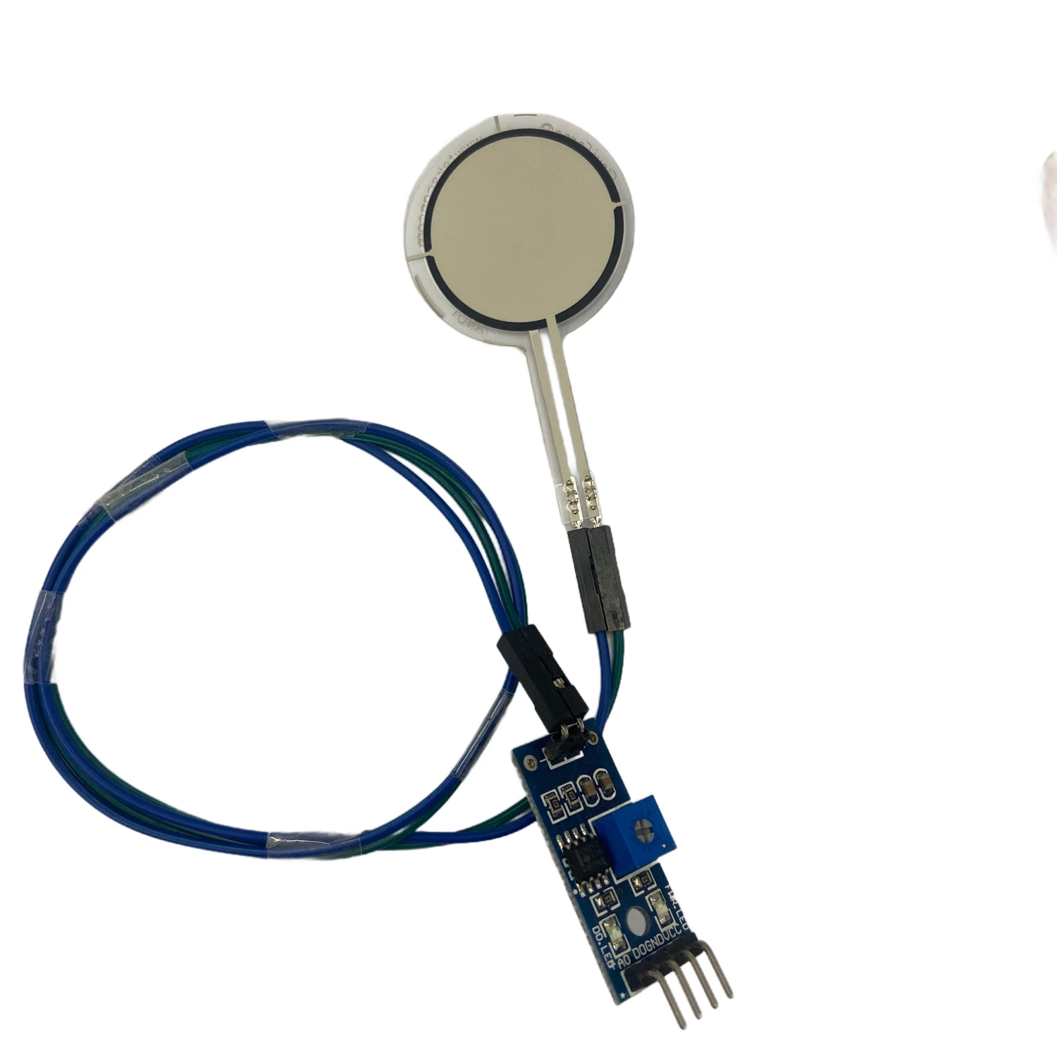 Round single point FSR (force sensor) with data acquisition module ...