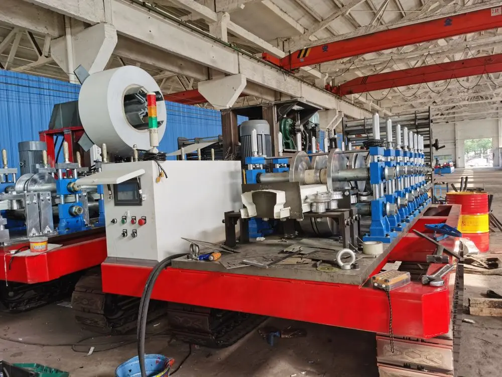 6 Inch Half-round Gutter Roll Forming Machine6 Inch Gutter Machine for ...