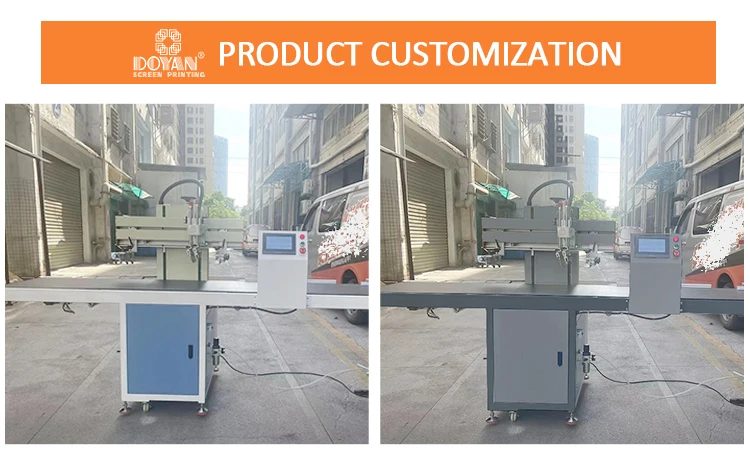 Automatic Pneumatic Flatbed Screen Printing Machine With Pvc ...