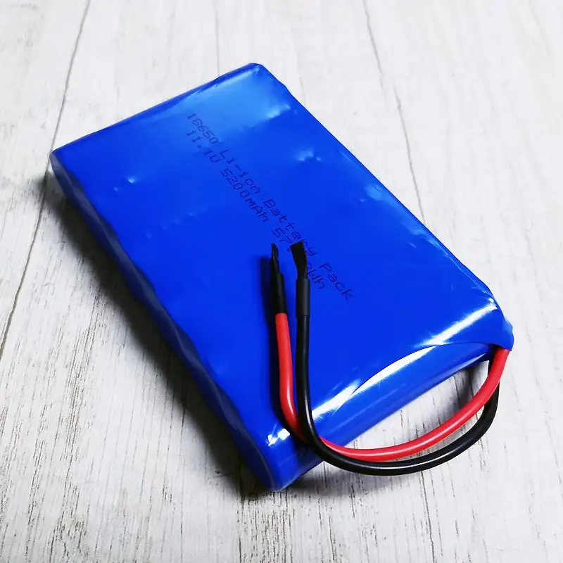 11.1v 18650 5200mah Rechargeable Lithium Ion Li-ion Battery Pack With ...