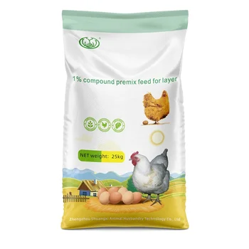 1% Layer Compound Premixed Feed Poultry Egg Production Increased - Buy ...