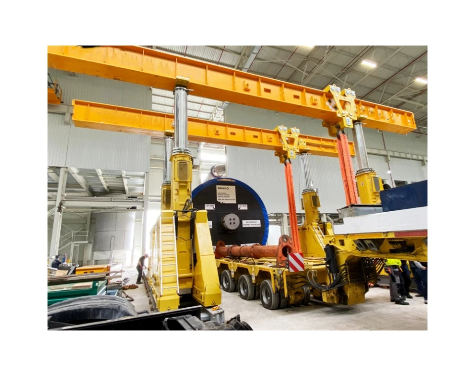 Top Sale 180 Ton Hydraulic Gantry Crane with Four Lifting Points ...