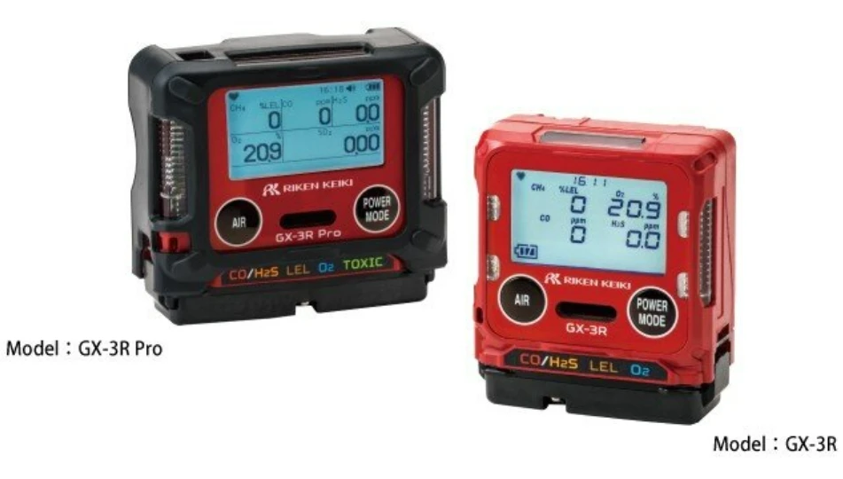 Riken Keiki GX-3R Gas Monitors - Reliable & Portable Detectors