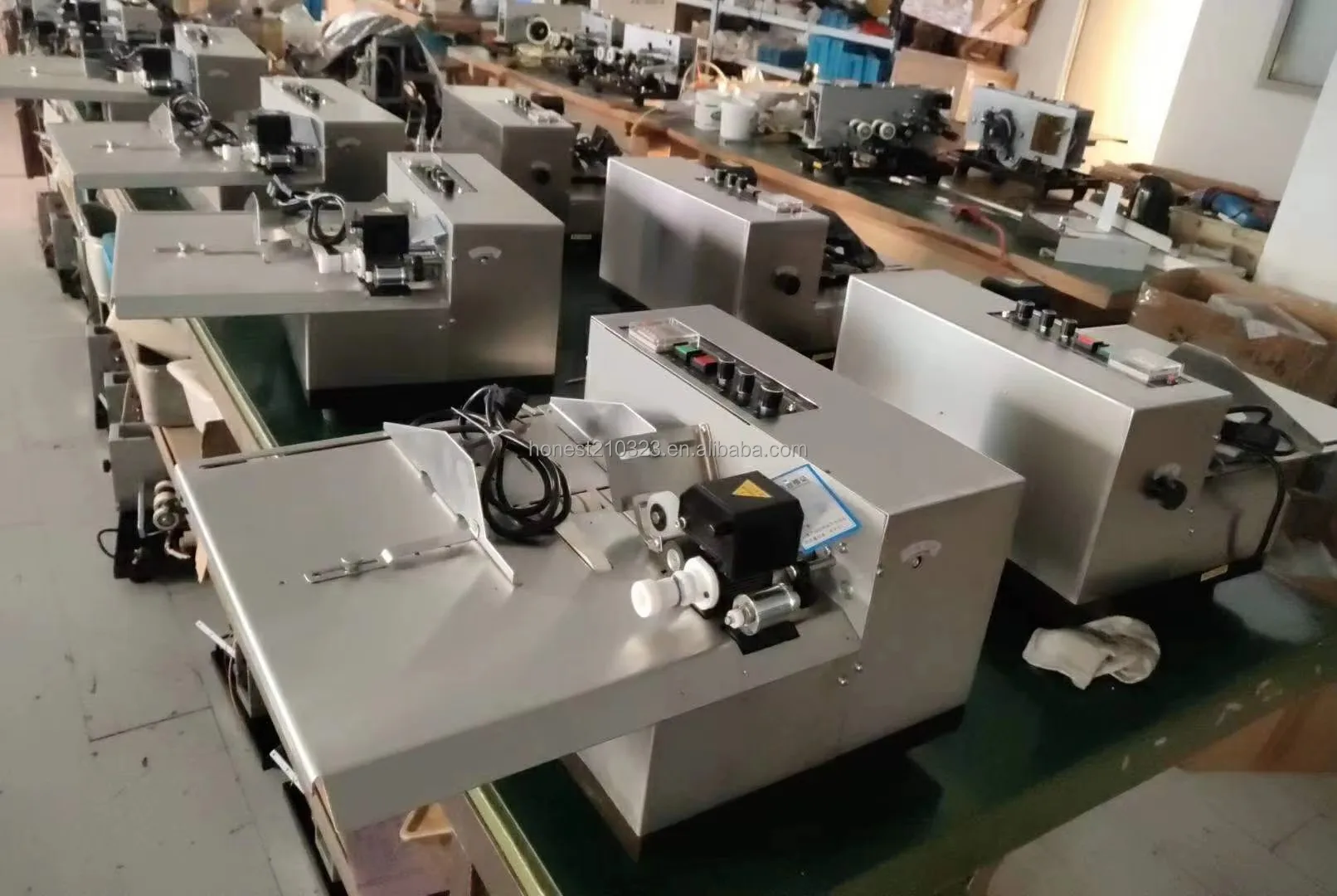 Date printing machine on plastic bag Expiry Date Printing Coding Machine Solid Ink Wheel Expiry ...