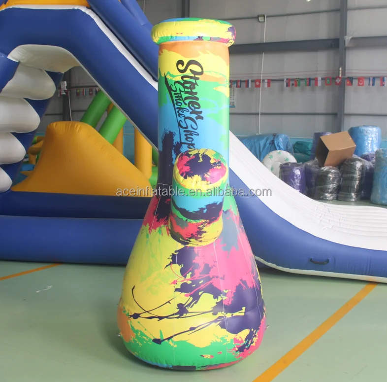 Outdoor Advertising Inflatable Giant Inflatable Smoke Beaker