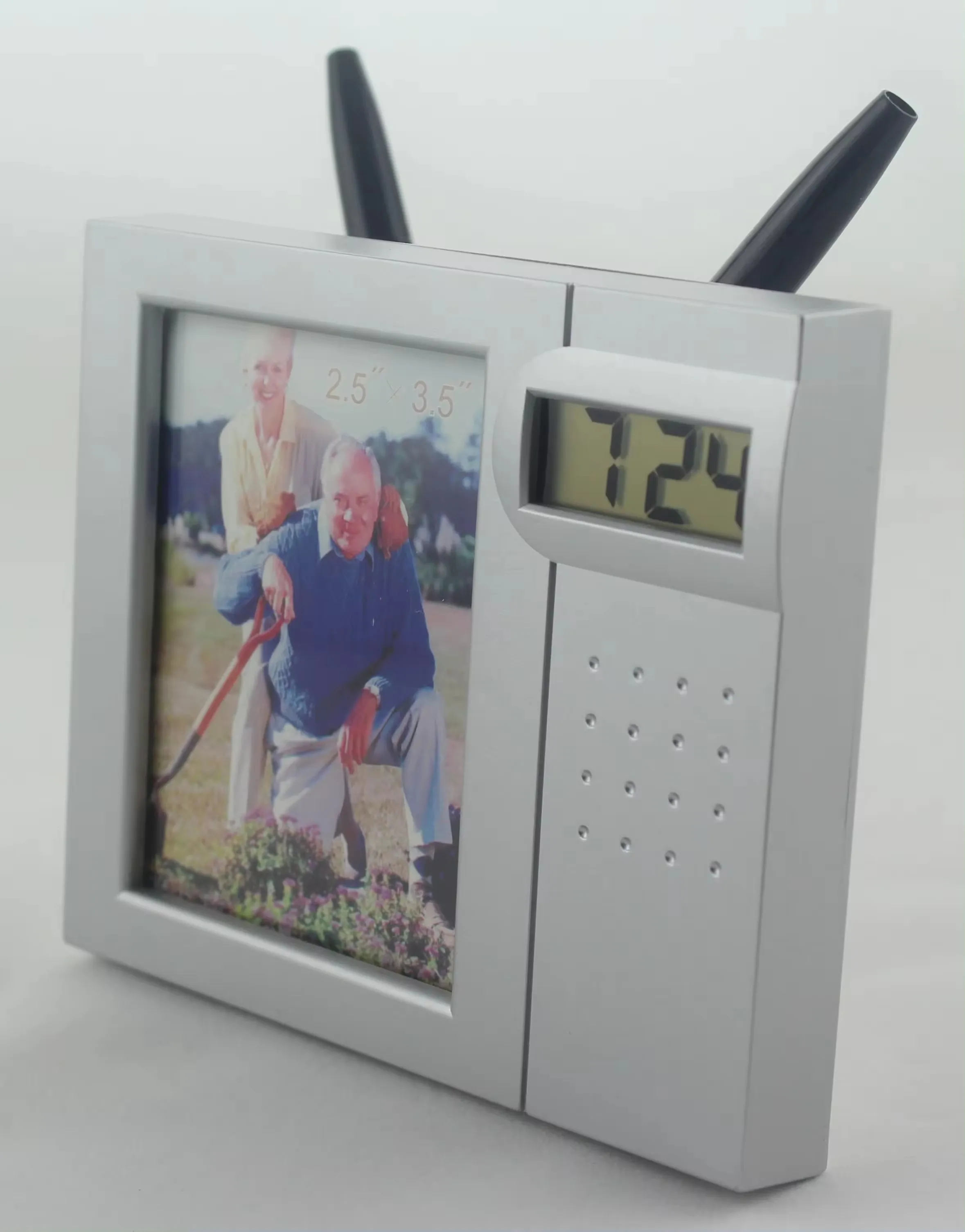 Professional Design 3 In 1 Multi Function Photo Frame Pen Holder ...