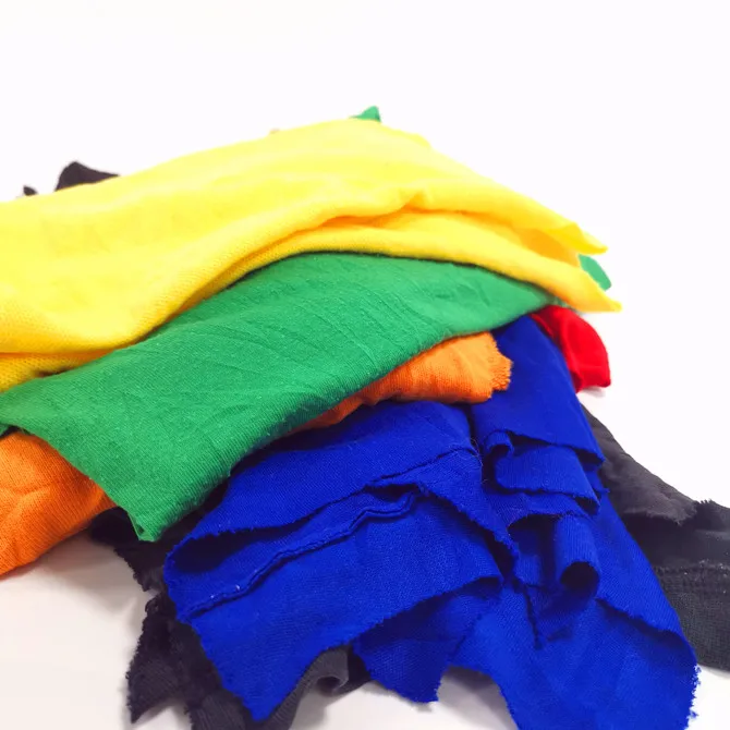 Sample Cotton Rags Painter Rags Textile Waste Recycled Cotton Cloth ...
