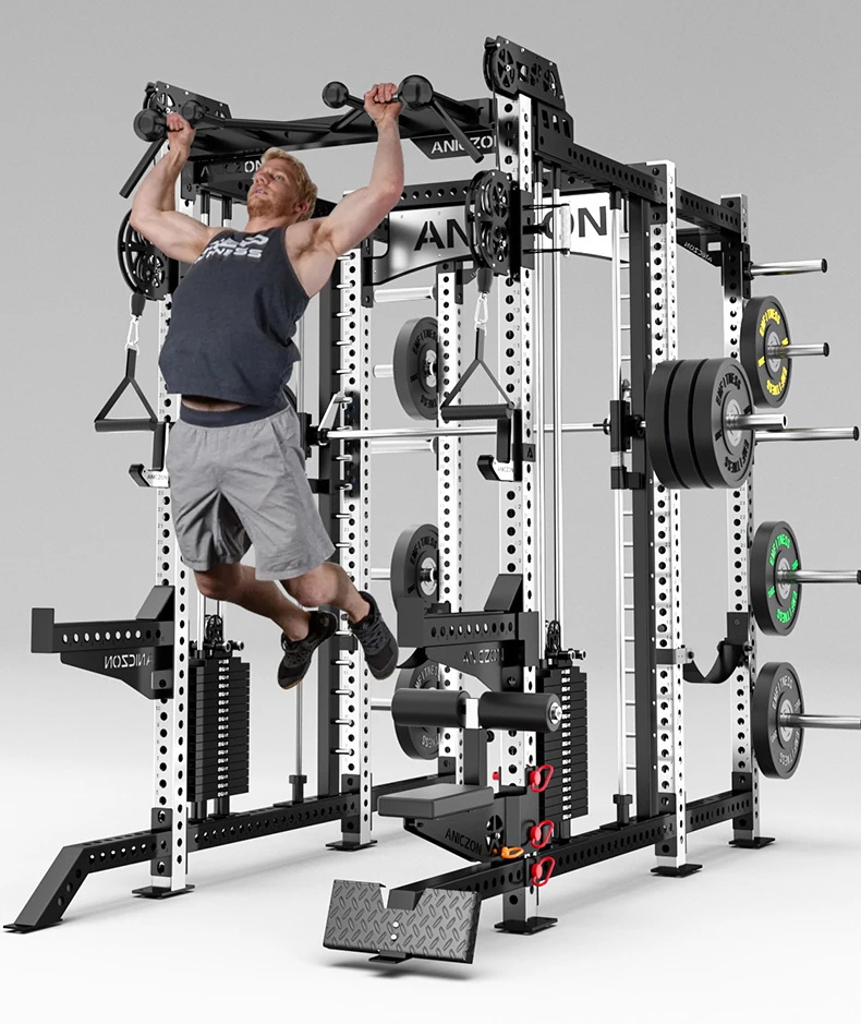 Fitness Equipment Cable Crossover Machine Smith Machine Multi ...