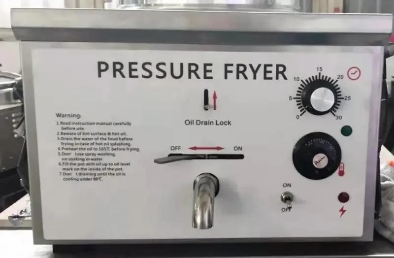 Commercial Electric Table Top Pressure Fryer Small Chicken Pressure ...