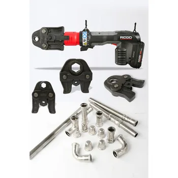 Rp318 Battery Powered Press Tools For Stainless Steel Pipe Connecting ...