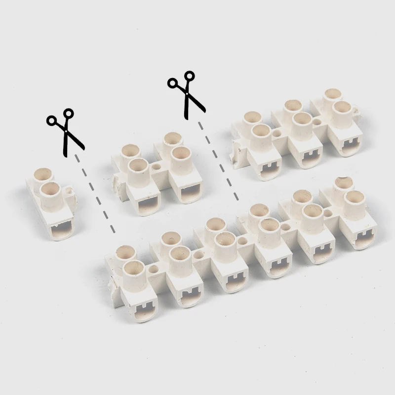 12 Position Fence Terminal Strip Block X3-0312U X3-0512U X3-1012U X3 ...