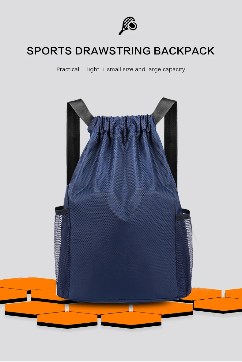 Fashion School Gym Drawstring Bag Casual String Knapsack School Back ...