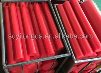 Multi-Size Cast Polyurethane Round Bar PU Rod with Cutting and Moulding ...