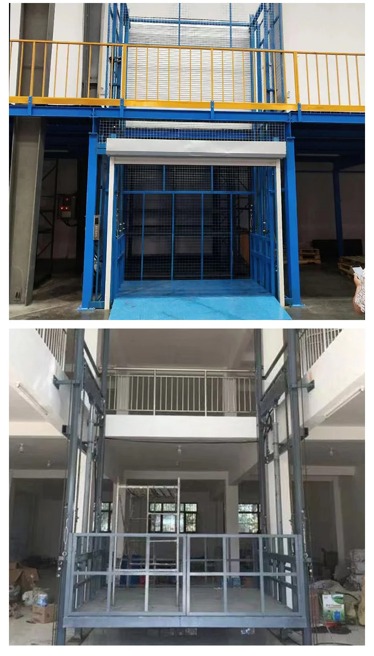 Hydraulic Wall Mounted Lift Platform Freight Elevator Goods Lift for ...